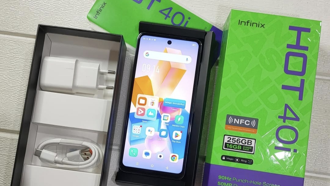 Infinix Hot 40i: 8/256 GB dengan Kamera Selfie 32 Megapixel dan Baterai ...