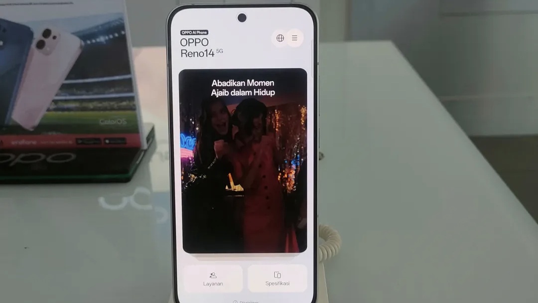 OPPO RENO 14 5G: AMOLED, 1B Colors 120Hz, Mediatek Dimensity 8350 (4nm ...